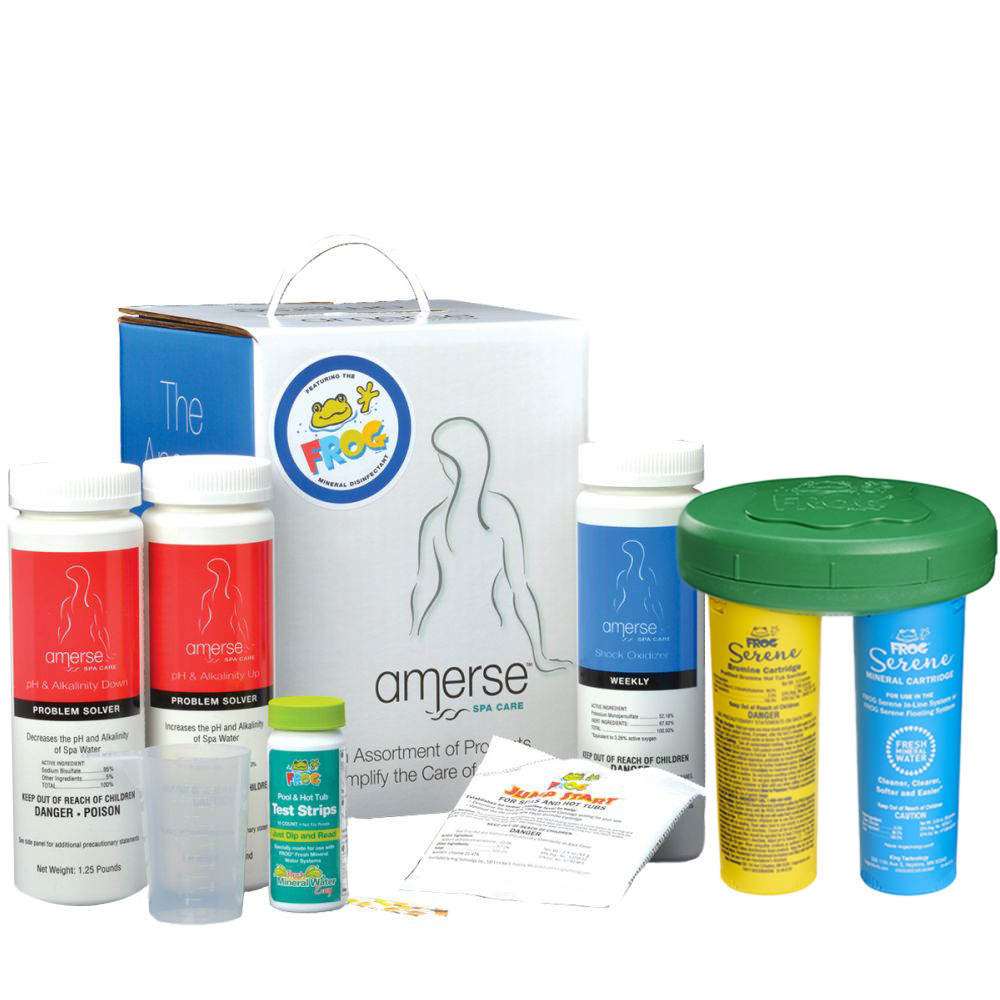 Amerse™ Spa Care - FROG® Serene™ Water Treatment Kit | Carefree Stuff ...