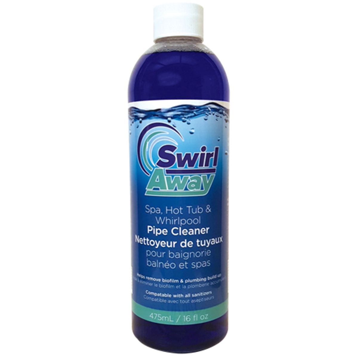 Swirl Away Hot Tub Spa Plumbing Cleaner | Carefree Stuff® | Free ...